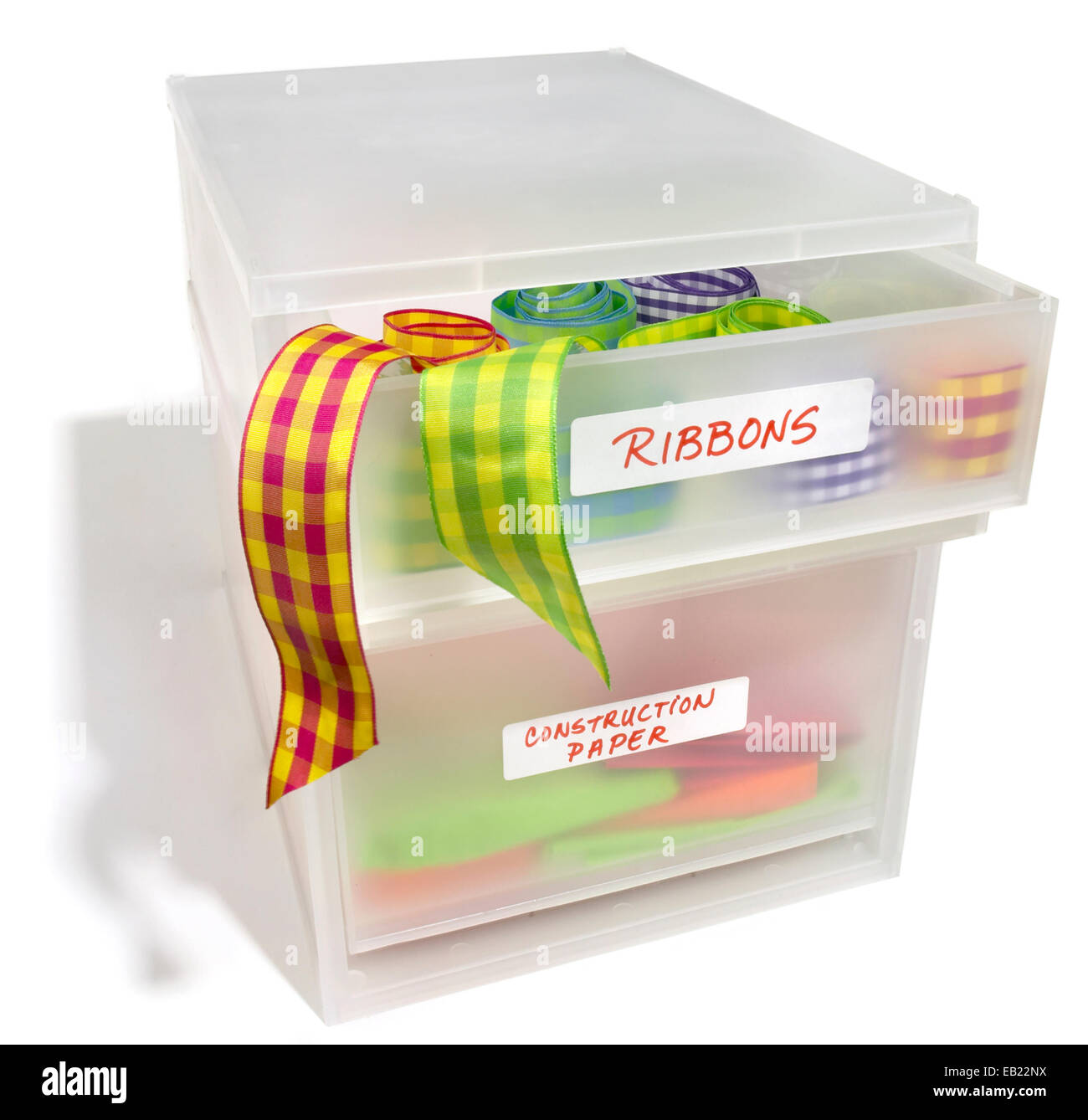 Plastic drawers Cut Out Stock Images & Pictures - Alamy