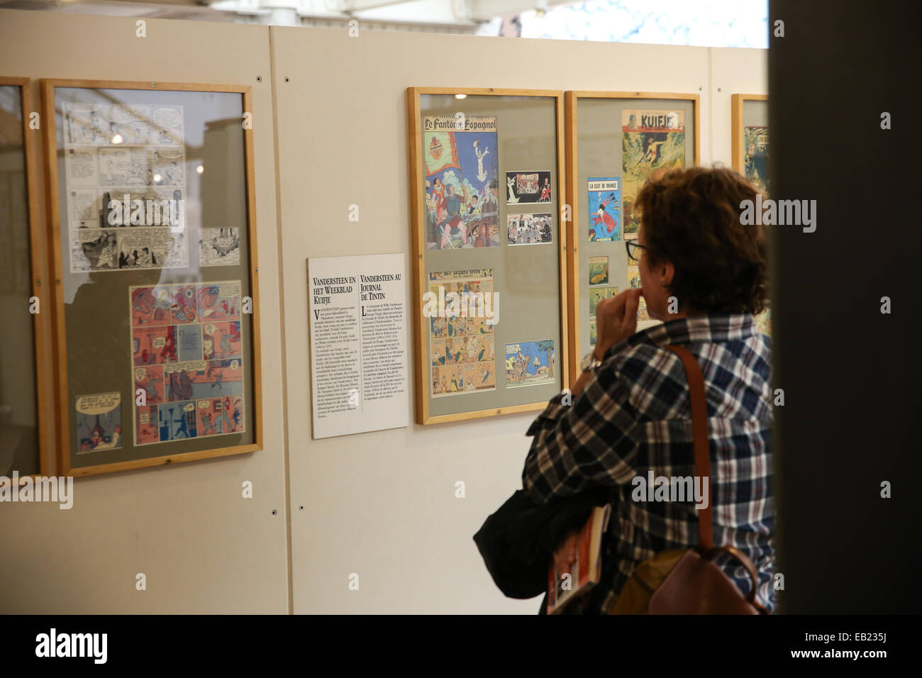 Comic strip wall hi-res stock photography and images - Alamy