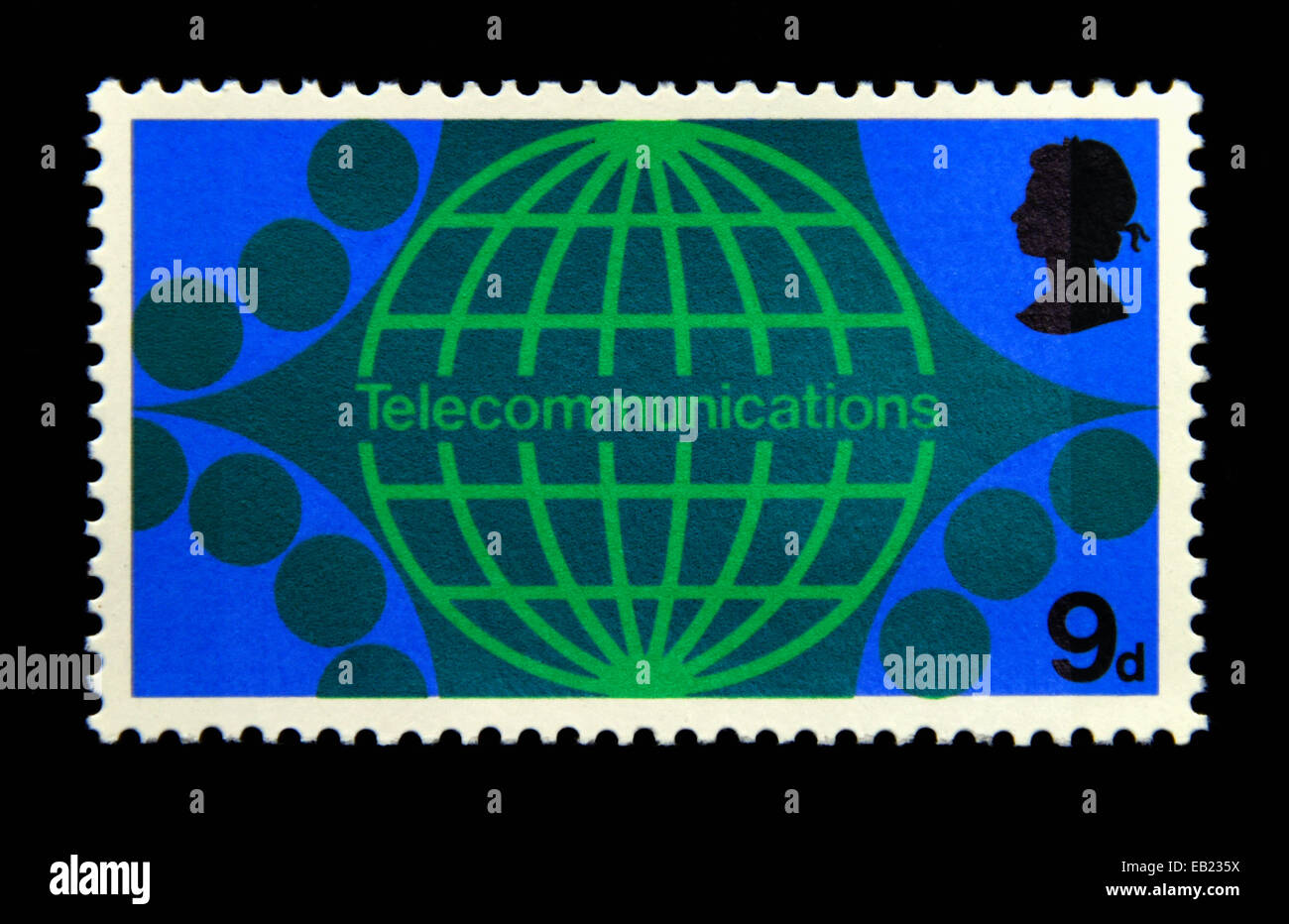 Postage stamps. Great Britain. Queen Elizabeth II. Post Office ...