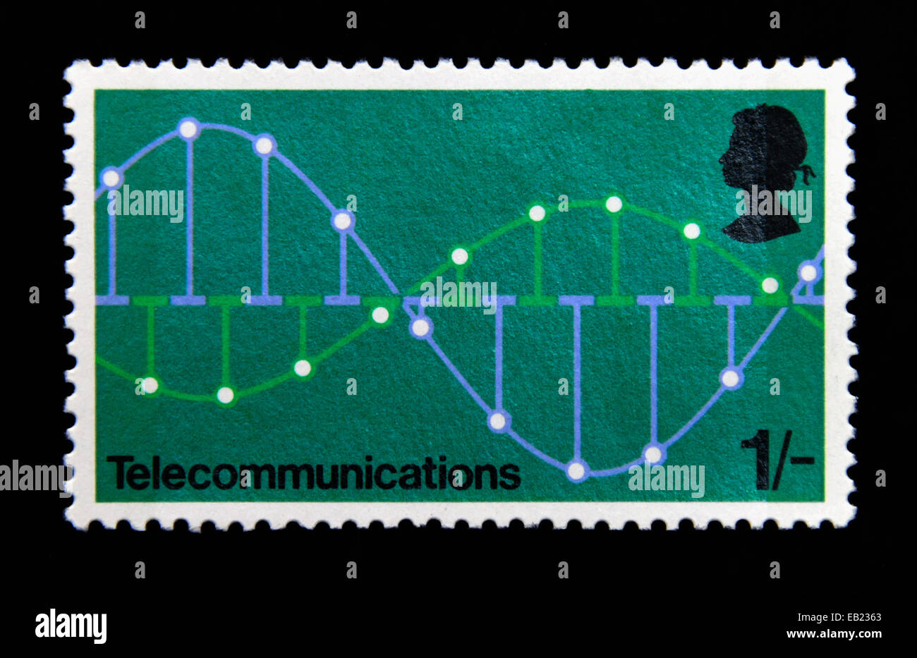 Postage stamps. Great Britain. Queen Elizabeth II. Post Office ...