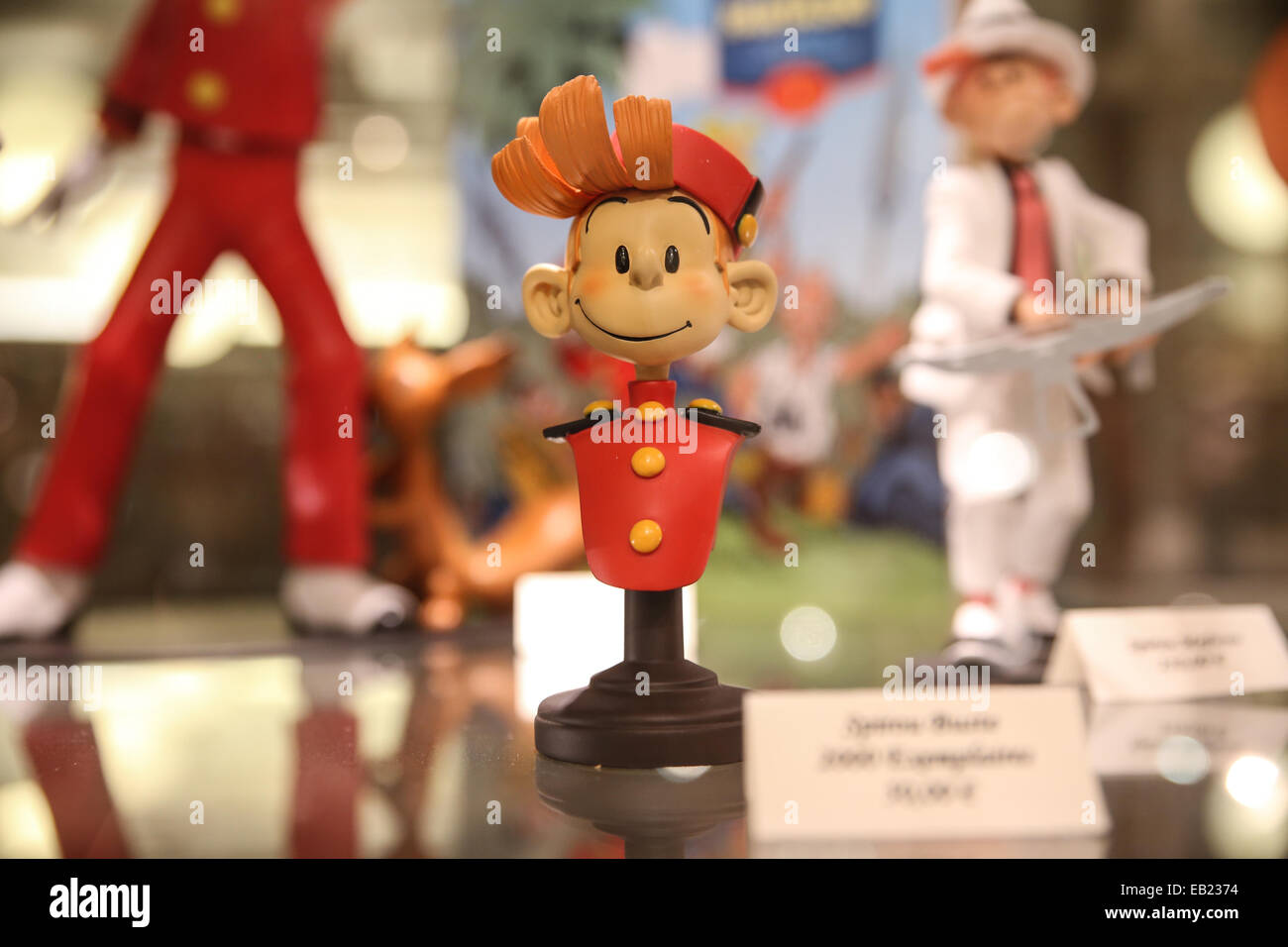 comic book character tin tin figure Stock Photo - Alamy