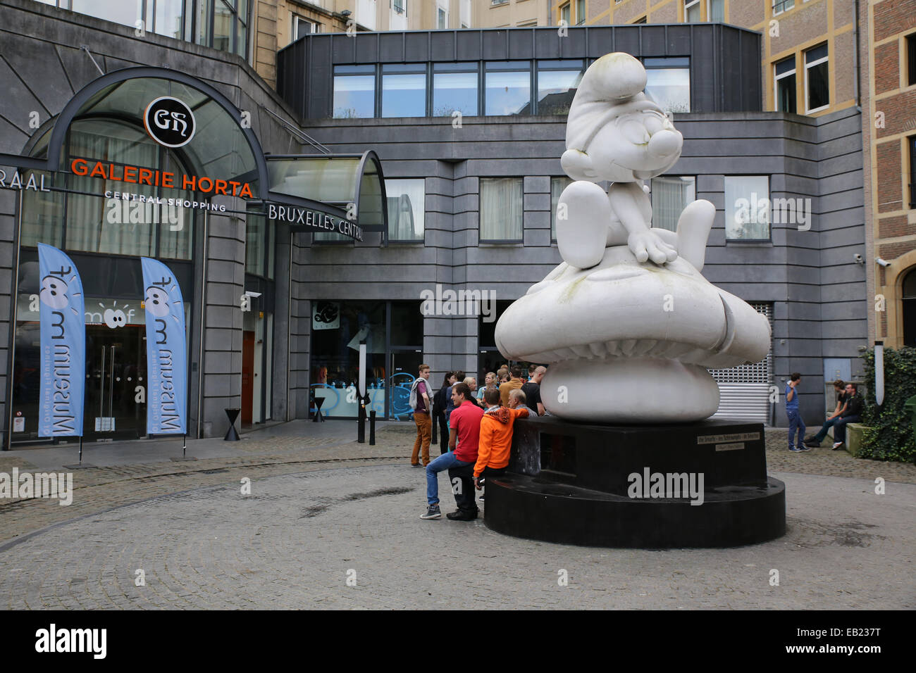 brussels moof museum Stock Photo - Alamy
