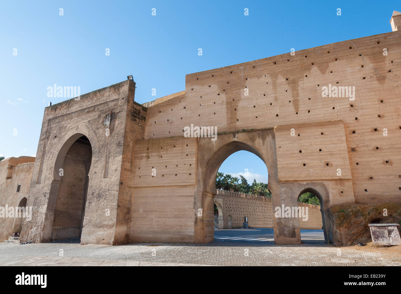 Ancient city wall in the medina of Fez, Morocco, Africa Stock Photo - Alamy
