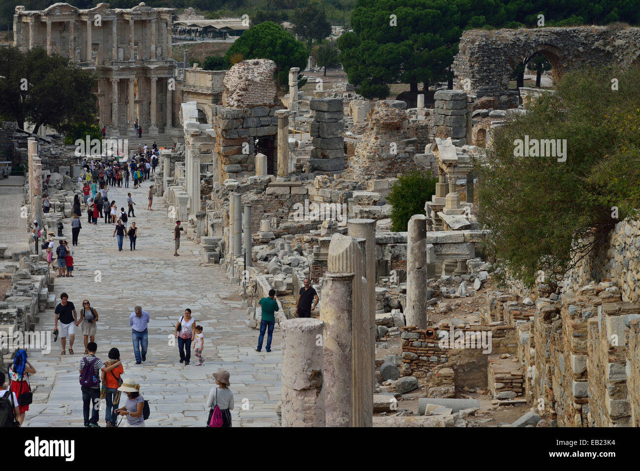 Ancient city of Ephesus, Turkey, One of the seven churches mentioned in ...
