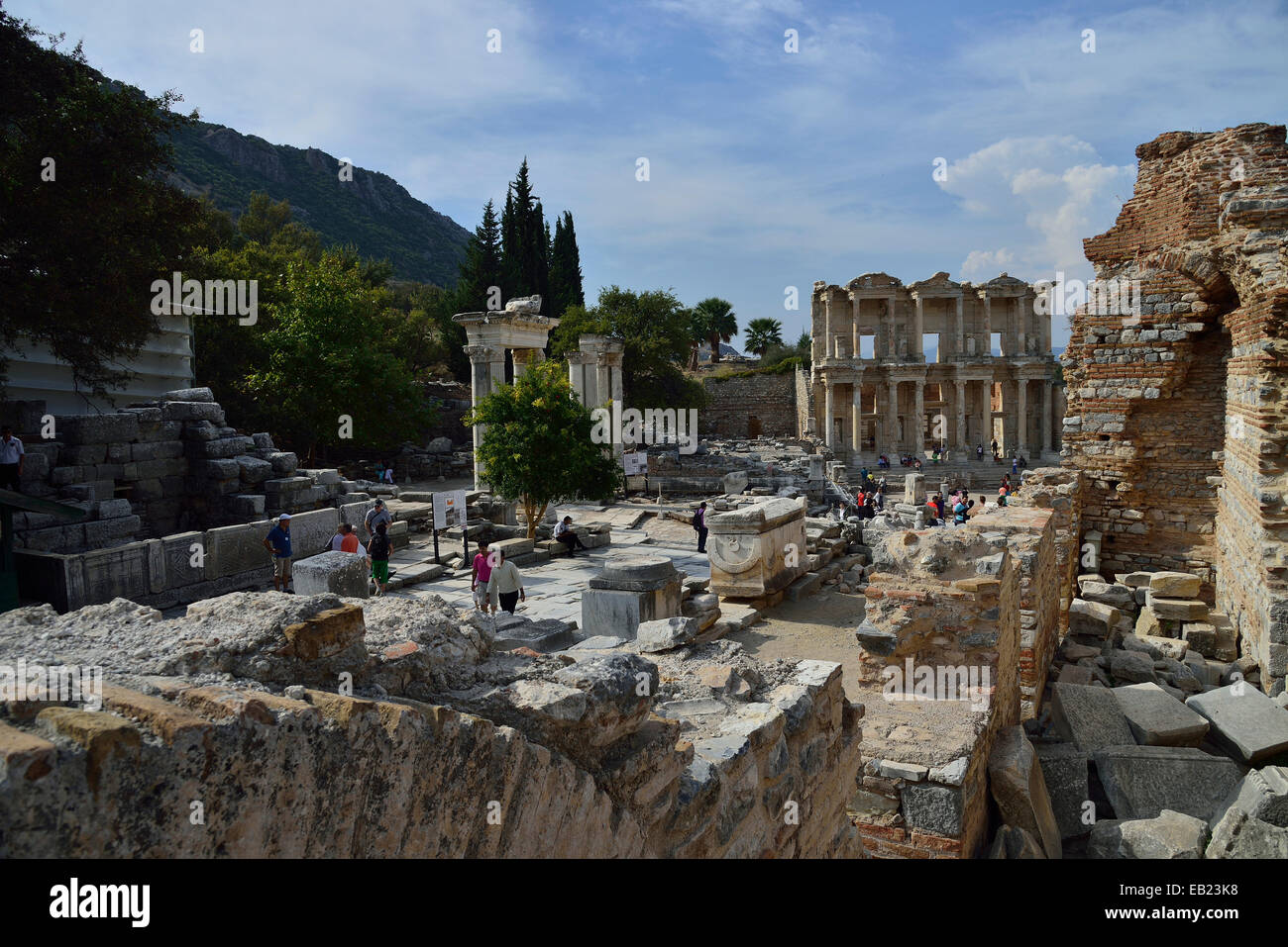 Ancient city of Ephesus, Turkey, One of the seven churches mentioned in ...