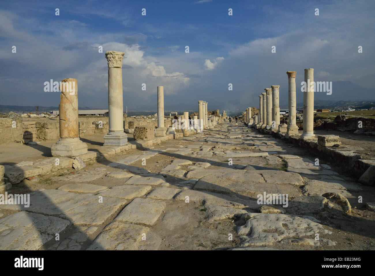 Ancient city of Laodicea. One of the seven churches mentioned in the ...