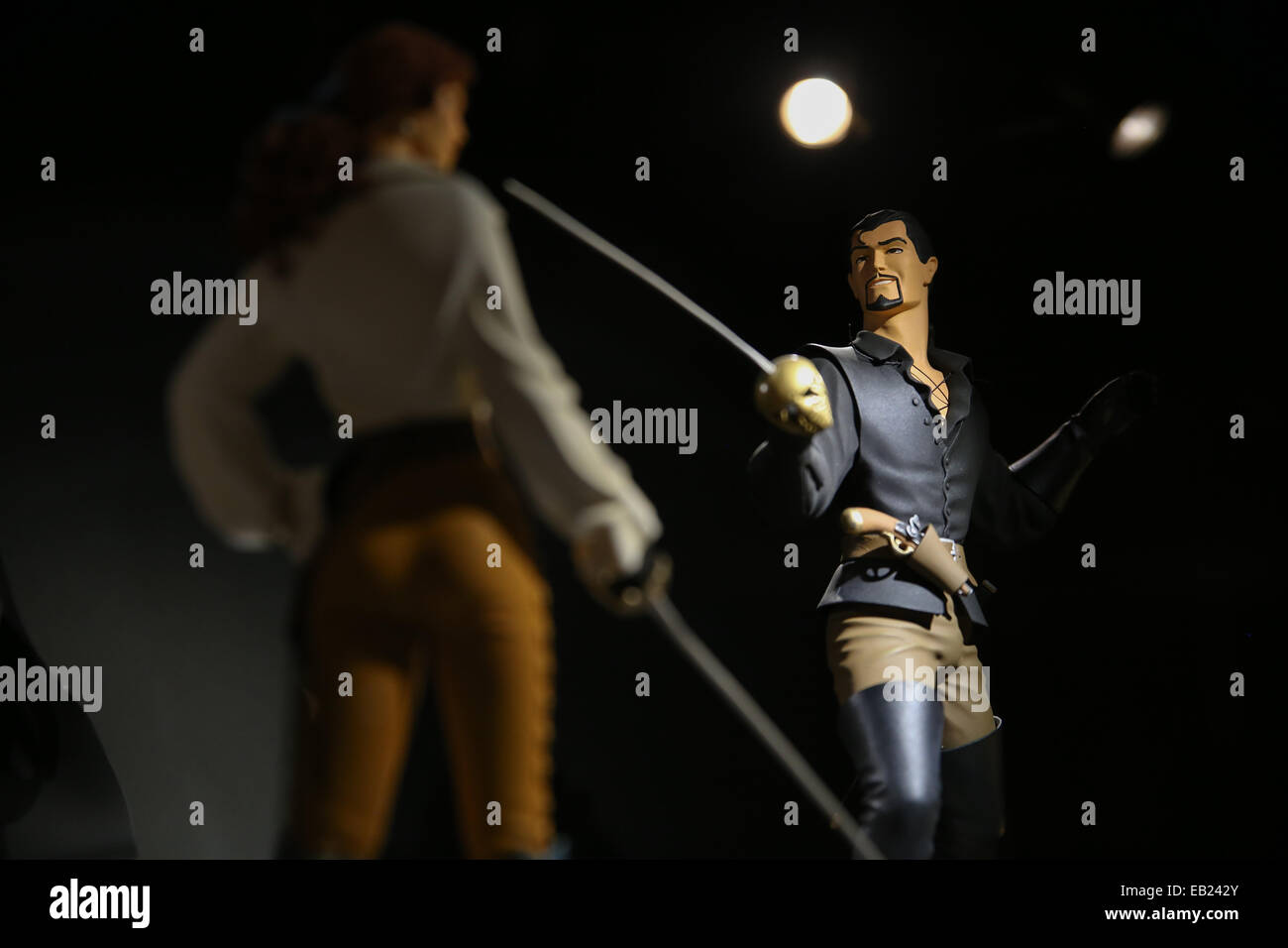 museum original figures brussels Stock Photo - Alamy