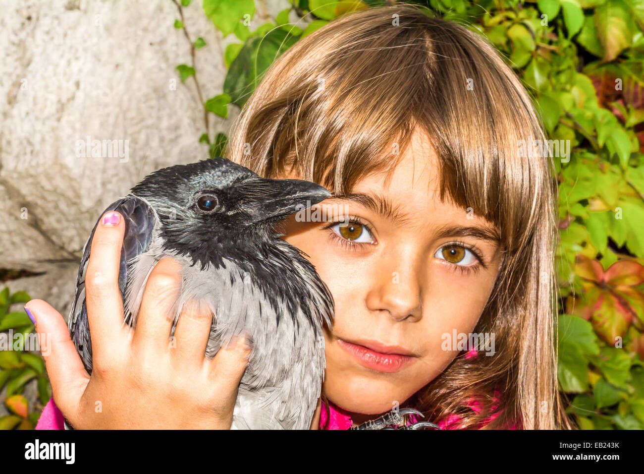 Holding crow hi-res stock photography and images - Alamy
