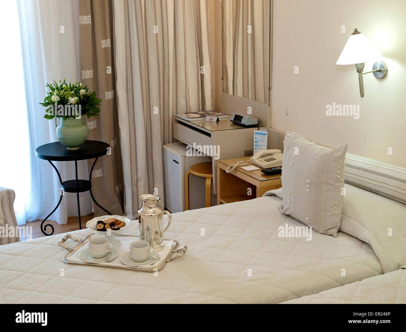 Hotel room interior Stock Photo - Alamy