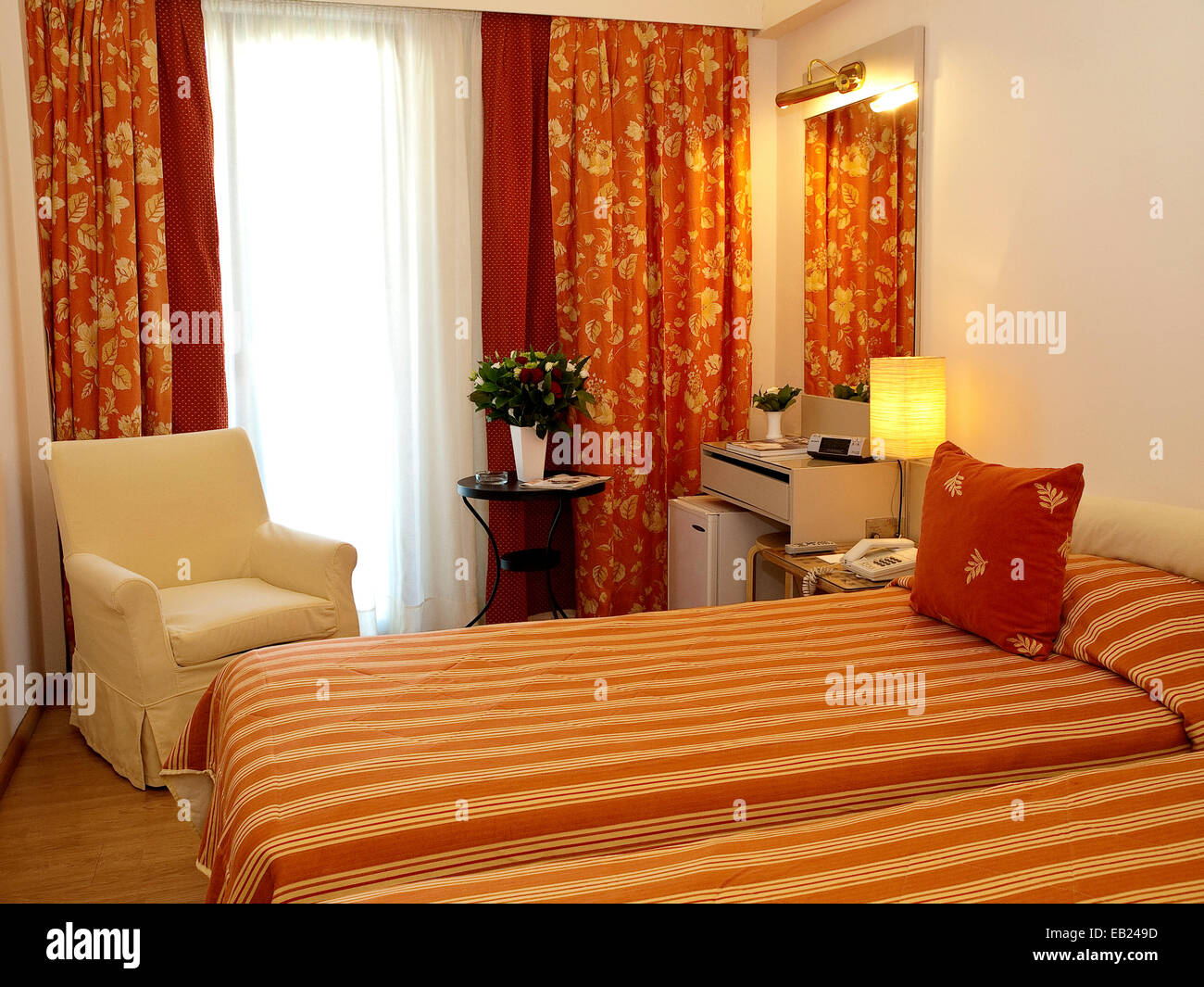Hotel room interior Stock Photo - Alamy