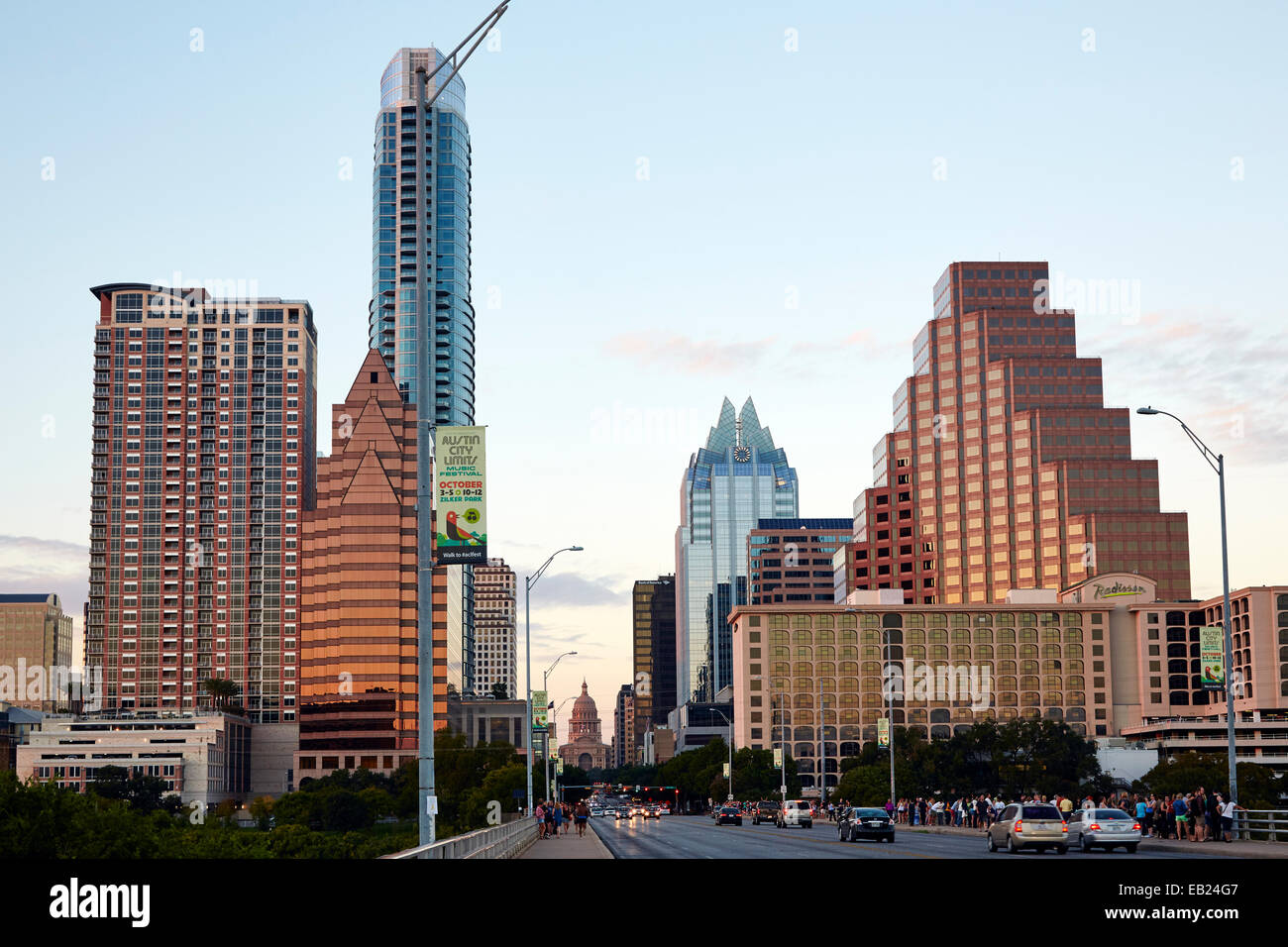 Congress street bridge hi-res stock photography and images - Alamy
