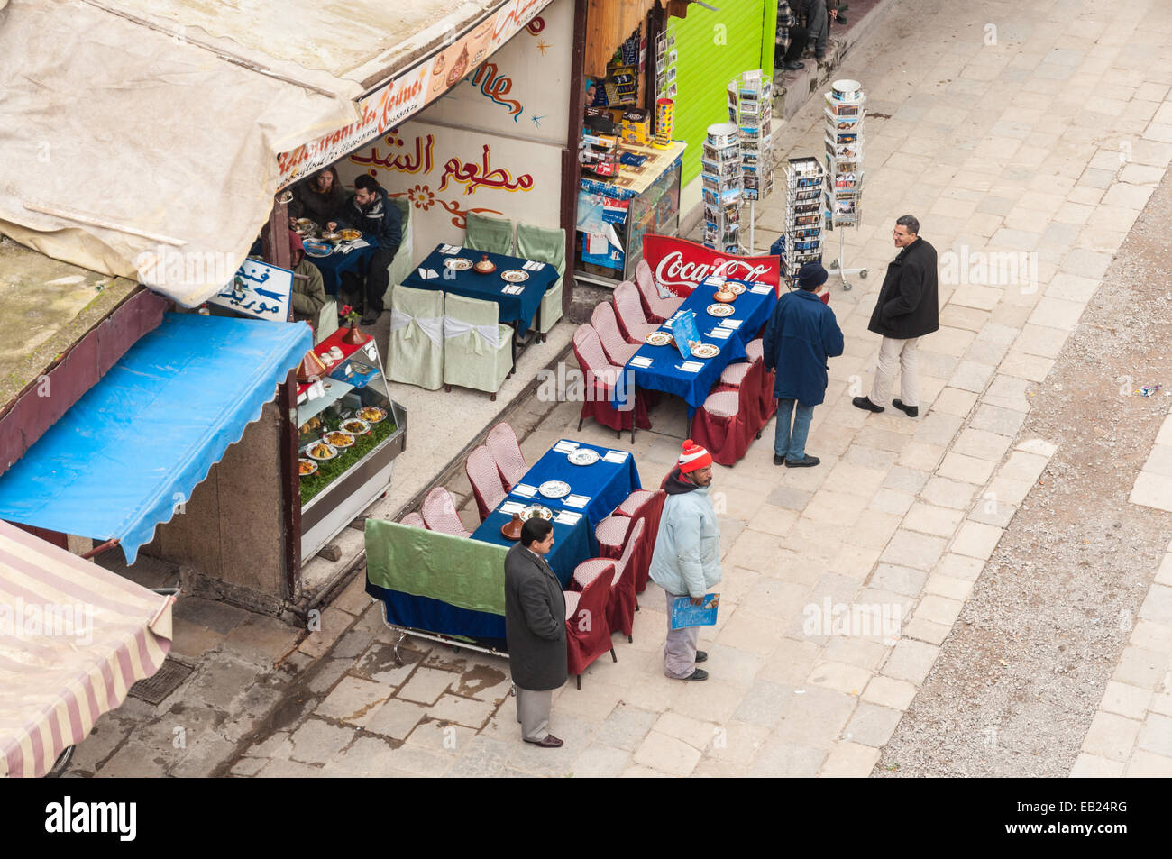 Medina fez aerial hi-res stock photography and images - Alamy