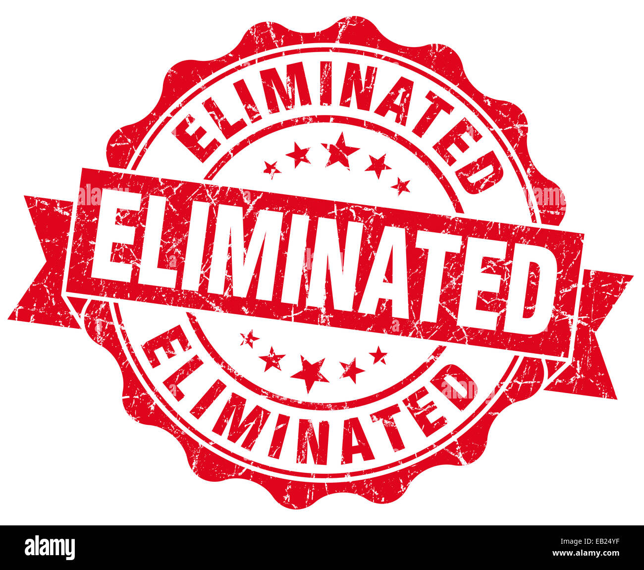 Eliminated Stamp