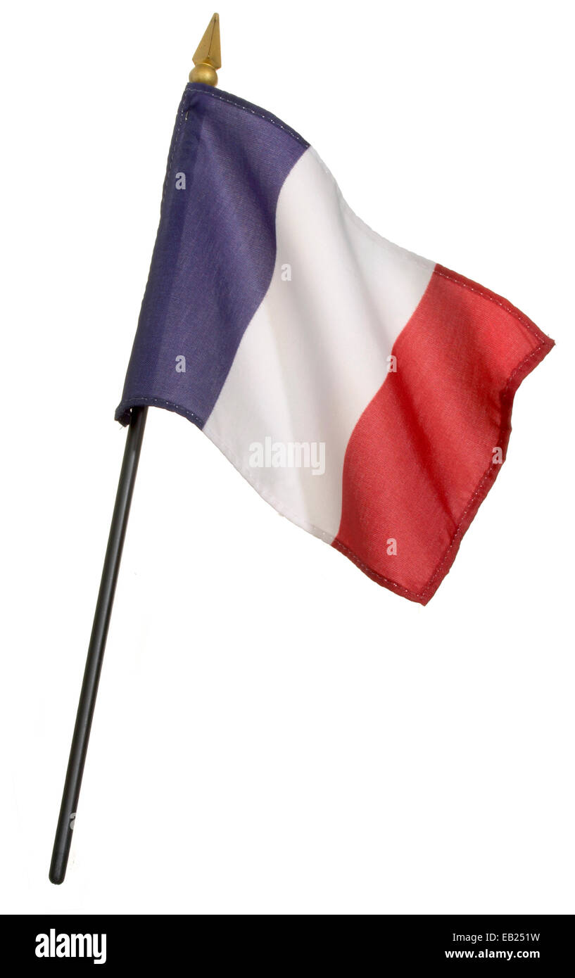 miniature french flag Stock Photo - Alamy