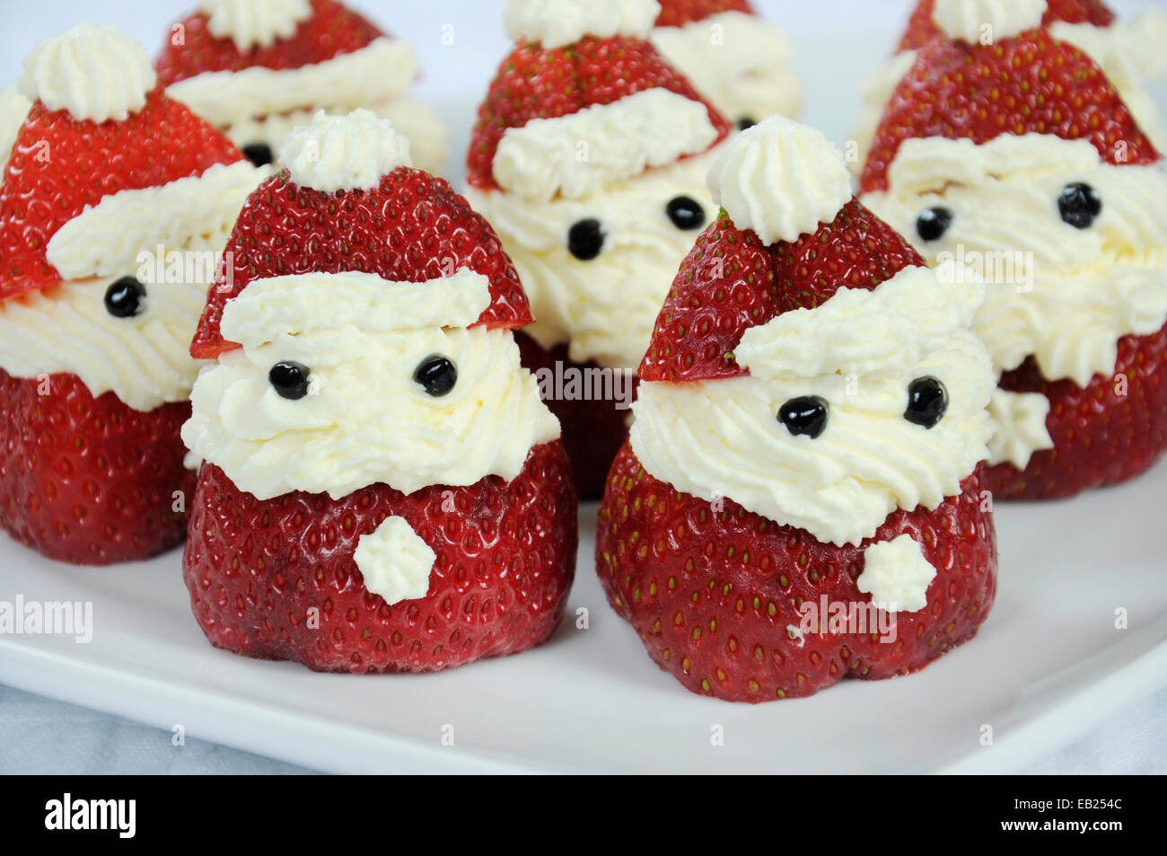 Red and white food hi-res stock photography and images - Alamy