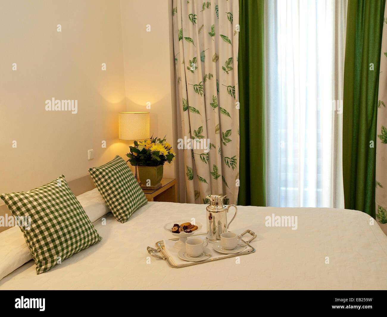 Hotel room interior Stock Photo - Alamy