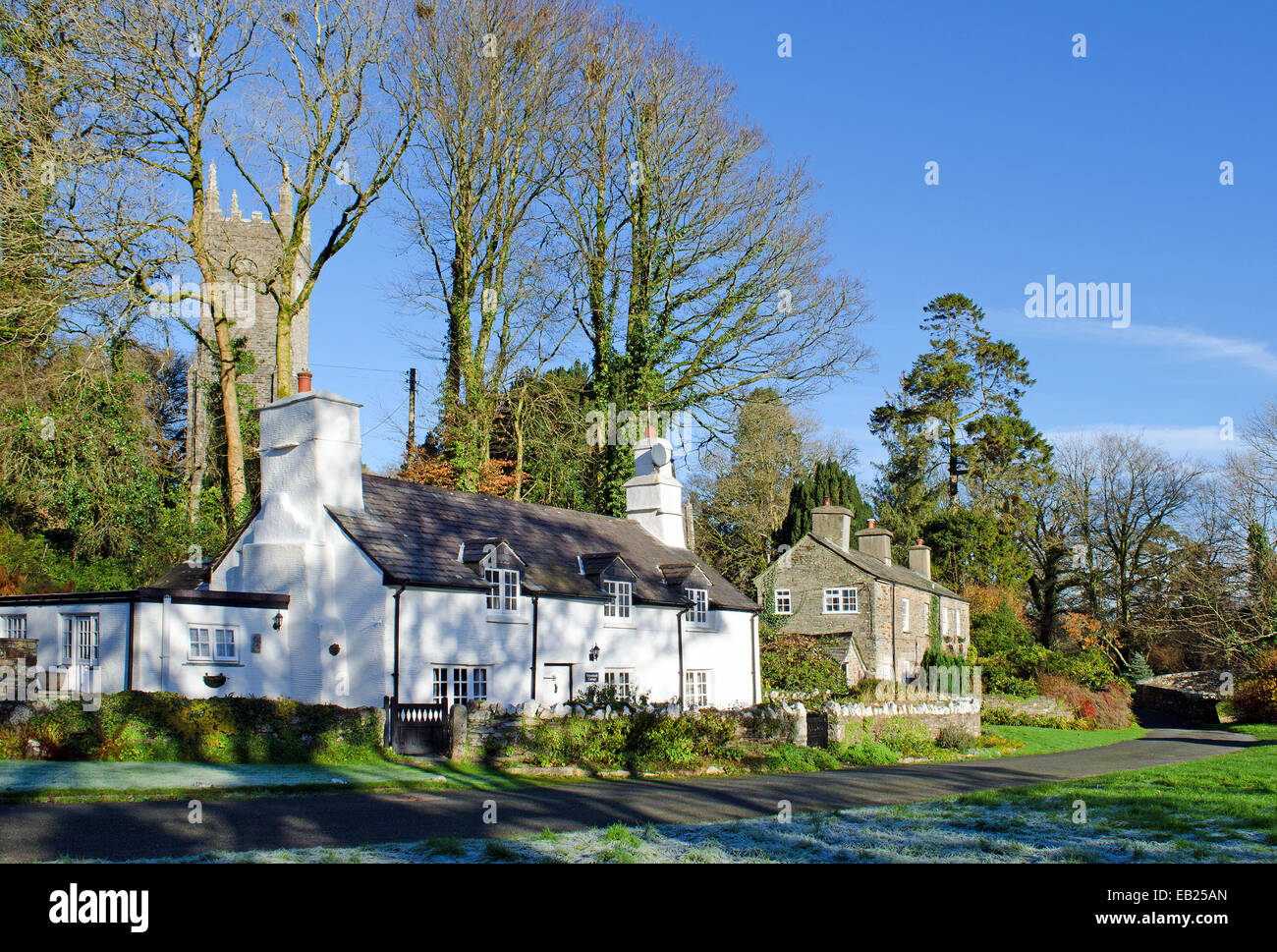 The village of Altarnun in Cornwall, UK Stock Photo - Alamy