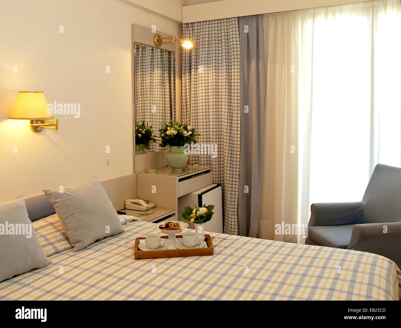 Hotel room interior Stock Photo - Alamy