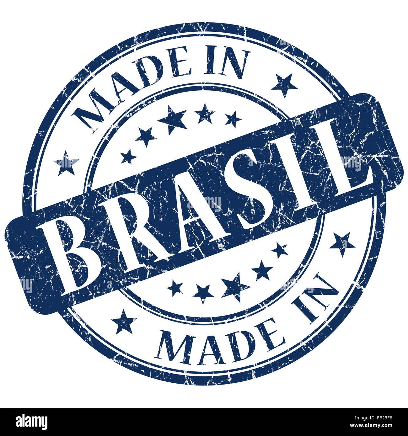 made in brasil stamp Stock Photo - Alamy
