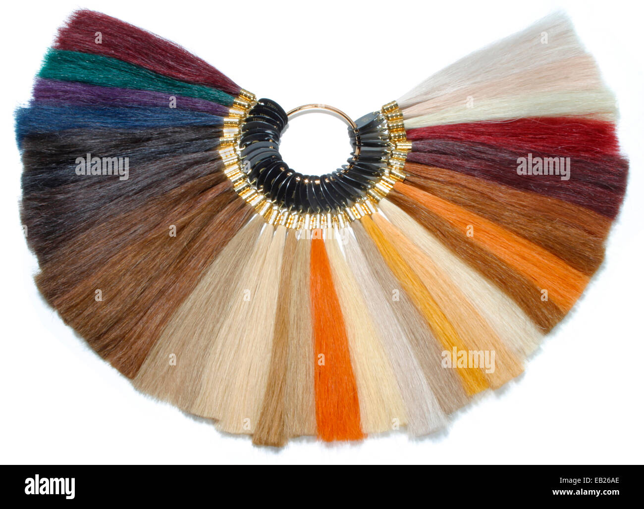 Black hair color dye Cut Out Stock Images & Pictures - Alamy