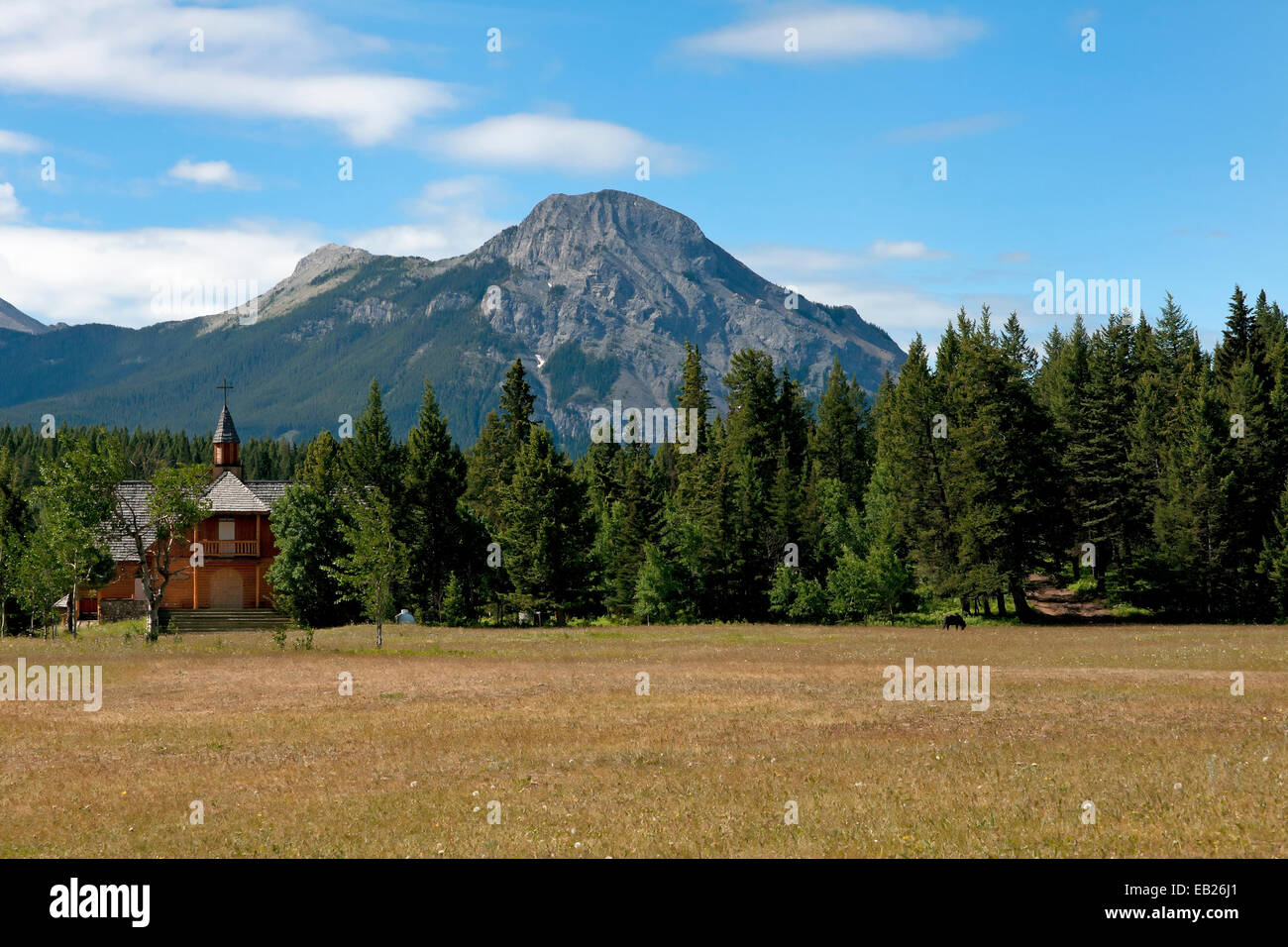 Church banff alberta canada hi-res stock photography and images - Alamy
