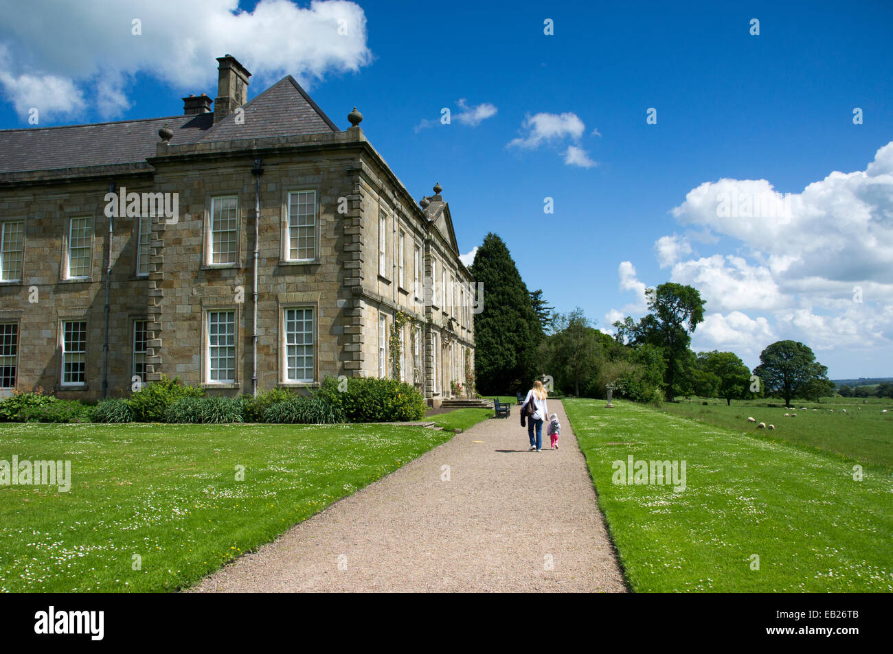 Wallington hall northumberland hi-res stock photography and images - Alamy