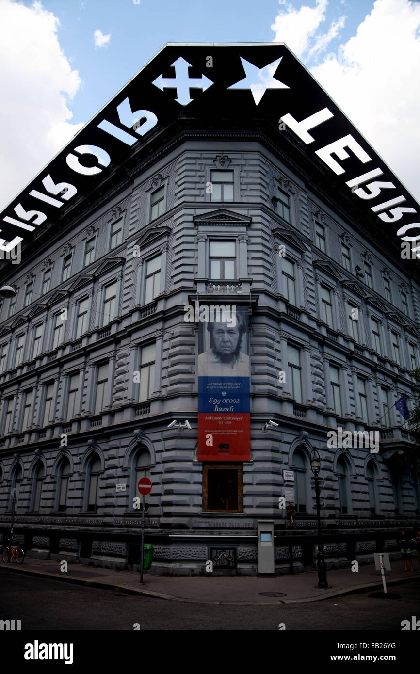Upright exterior view of House of Terror Museum Stock Photo - Alamy