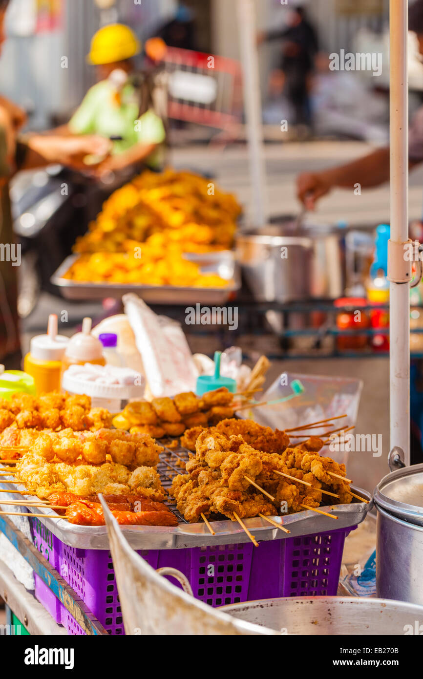 Snacks on a food market in bangkok hi-res stock photography and images ...