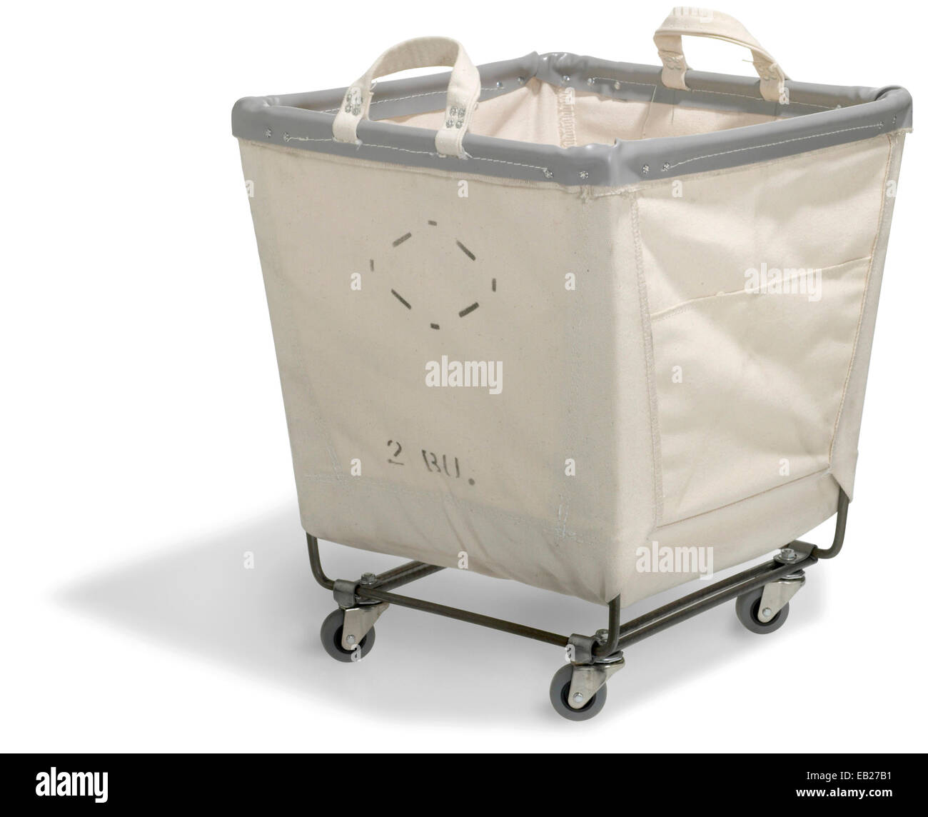 Canvas laundry cart hi-res stock photography and images - Alamy