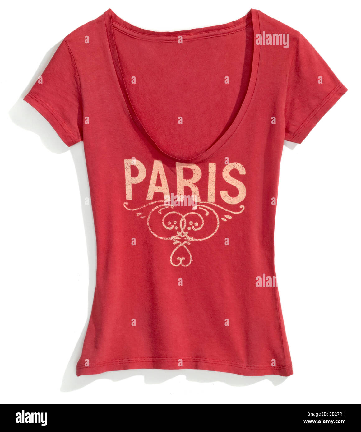 White t shirt graphic Cut Out Stock Images & Pictures - Alamy