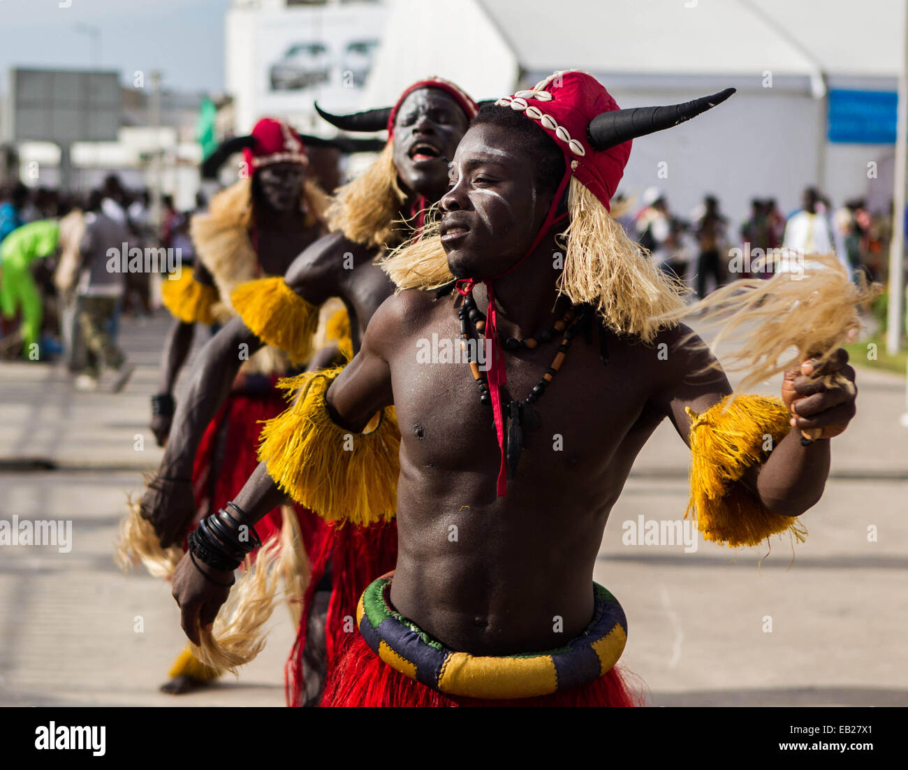 Dakar, Senegal. 24th Nov, 2014. Artists perform at the opening ceremony ...