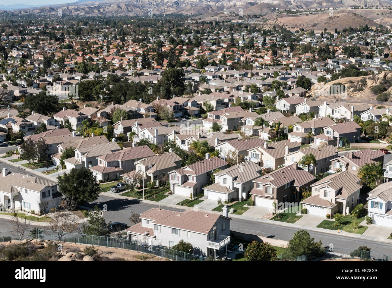 Suburban Sprawl High Resolution Stock Photography and Images - Alamy