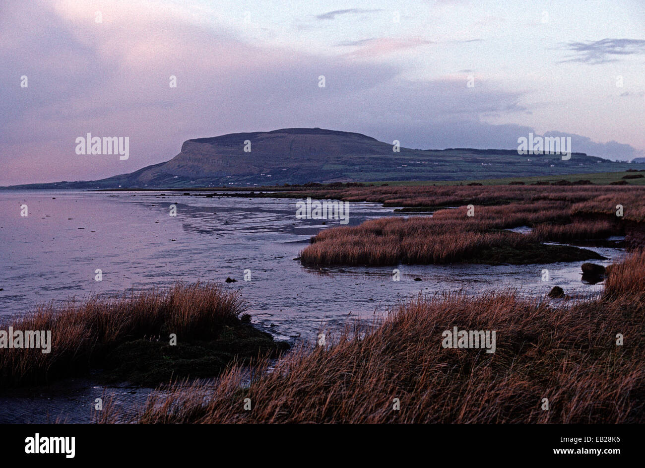 KNOCKNAREA HILL, COUNTY SLIGO, IRELAND, WHERE QUEEN MAEVE'S BURIAL TOMB ...