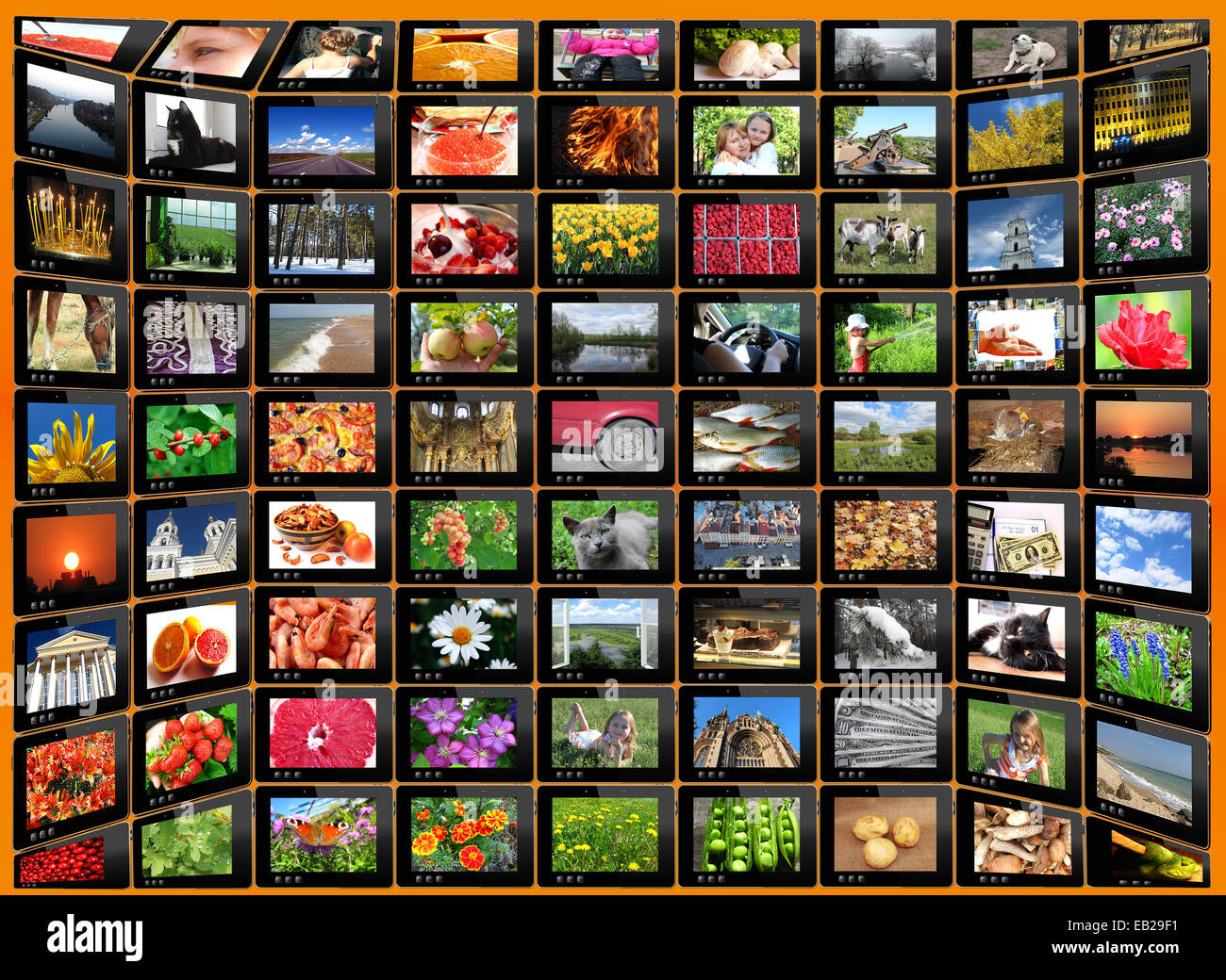 Different digital tablets hi-res stock photography and images - Alamy