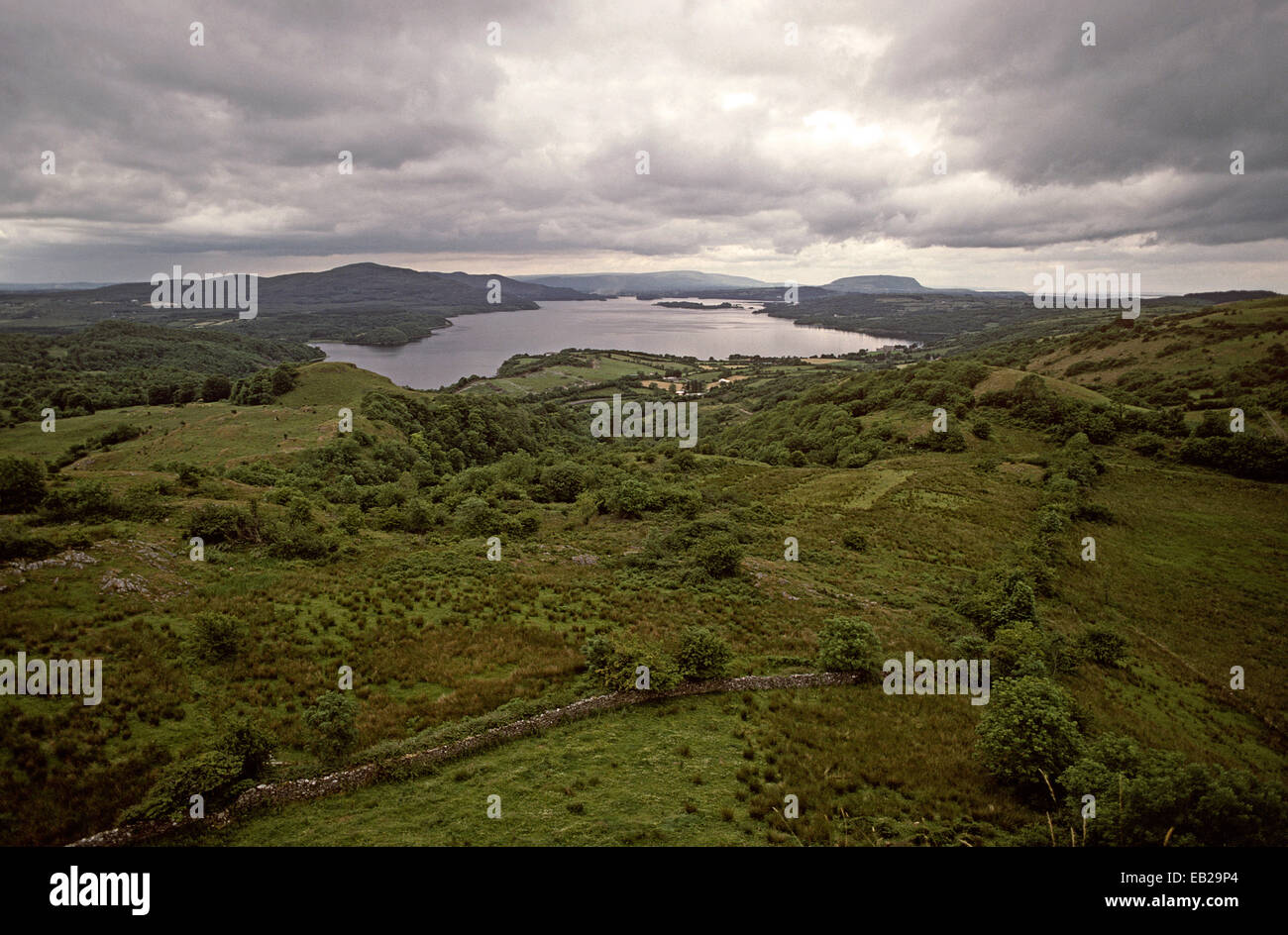 O'ROURKE VIEW POINT OF LOUGH GILL, W.B.YEATS COUNTRY, COUNTY SLIGO ...