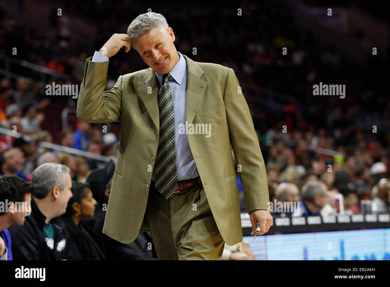 Philadelphia, Pennsylvania, USA. 24th Nov, 2014. Philadelphia 76ers ...