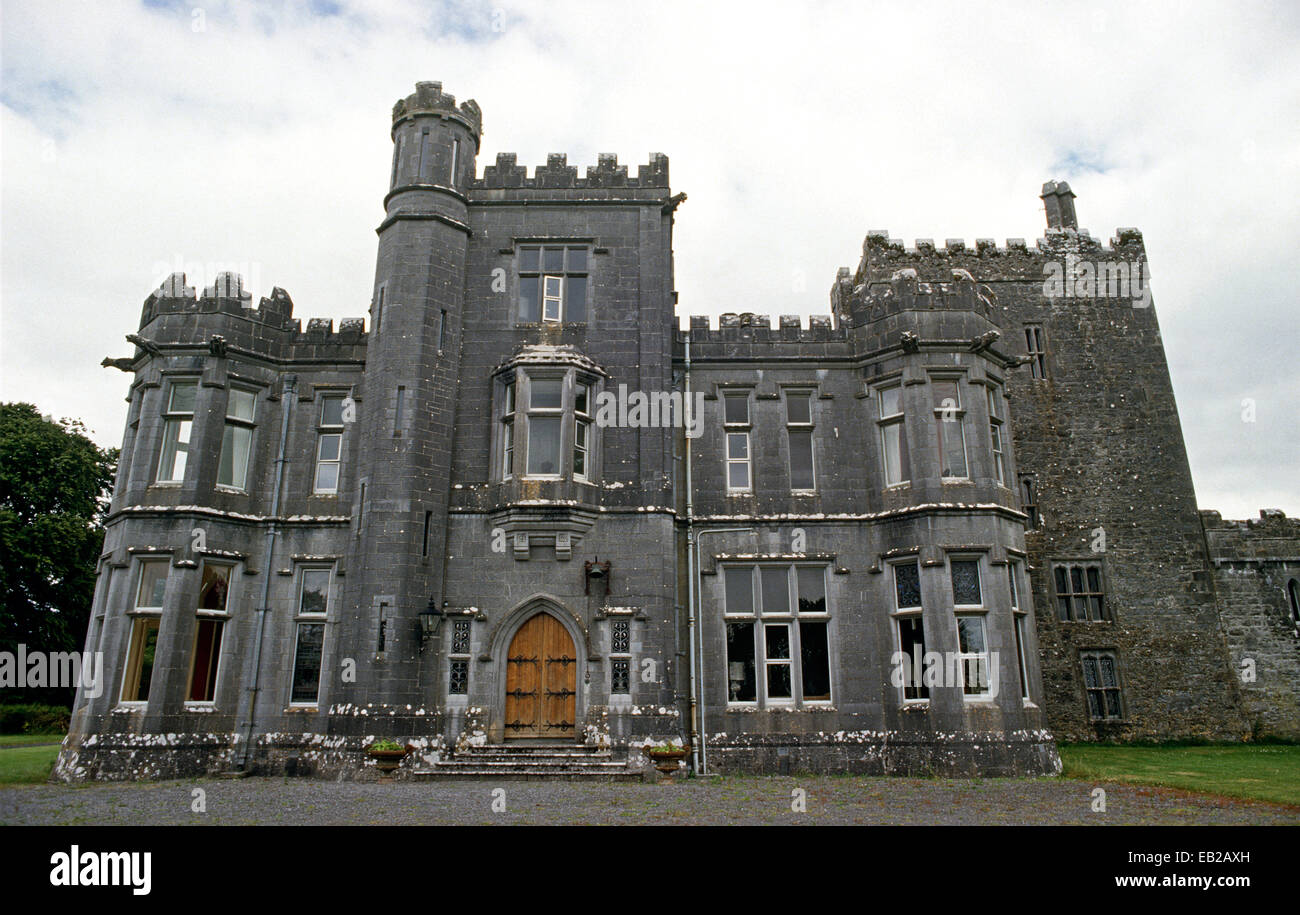 TULIRA CASTLE, COUNTY GALWAY, IRELAND. HOME OF EDWARD MARTYN, ONE OF ...