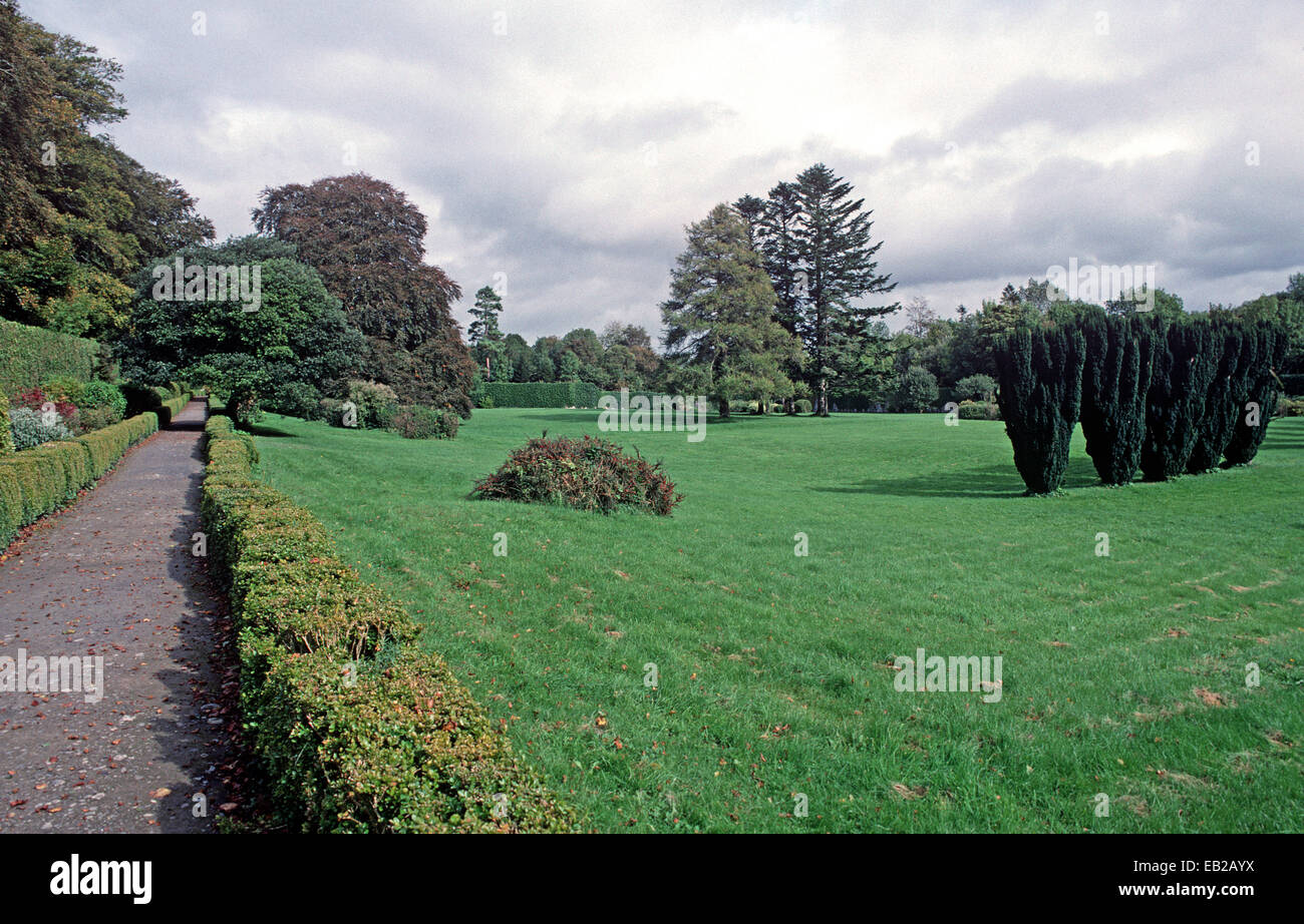 PATH LEADING TO AUTOGRAPH TREE, COOLE PARK. COOLE PARK HOUSE WAS ONCE ...