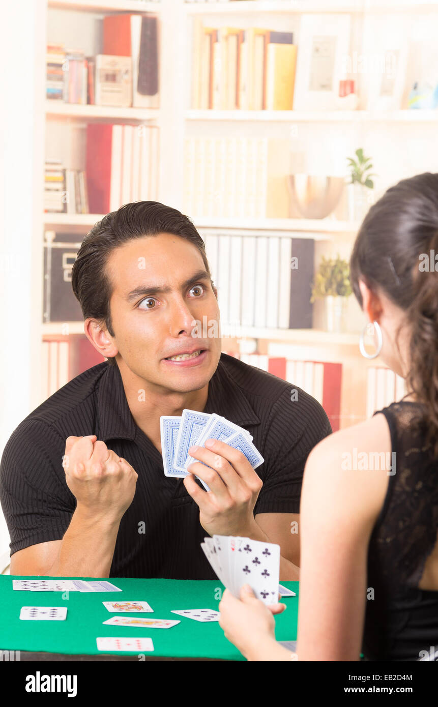 Couple playing cards hi-res stock photography and images - Alamy