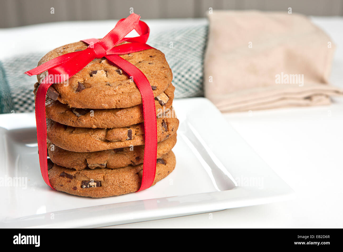 Stack of cookies Stock Photo - Alamy
