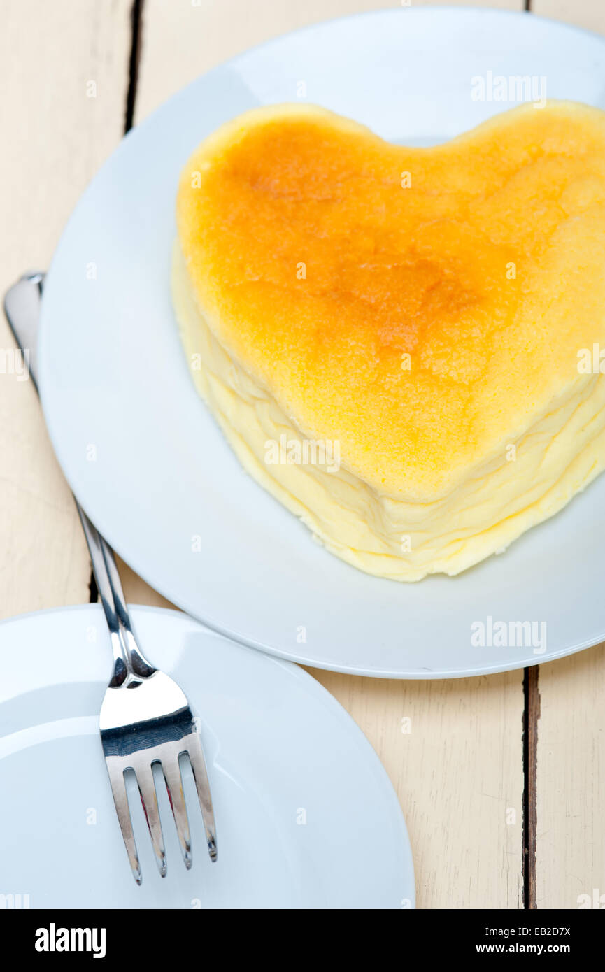 heart shaped cheesecake ideal cake for valentine day Stock Photo - Alamy