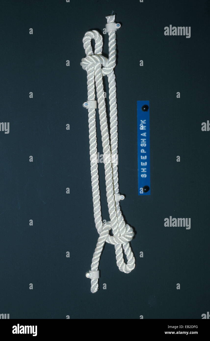 Sheepshank knot hi-res stock photography and images - Alamy