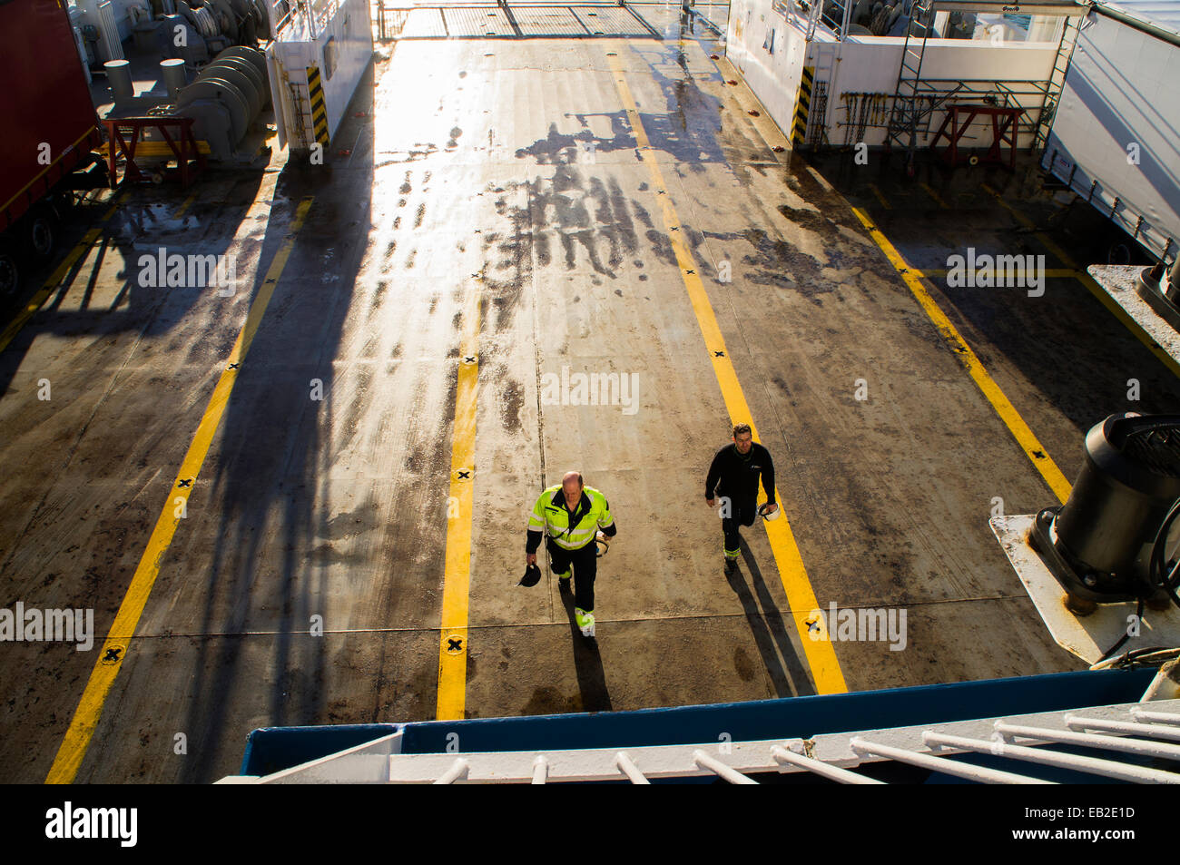 Dover, port, ferry, ferryboat, ship DFDS SEAWAYS, Britain, on May 24 ...
