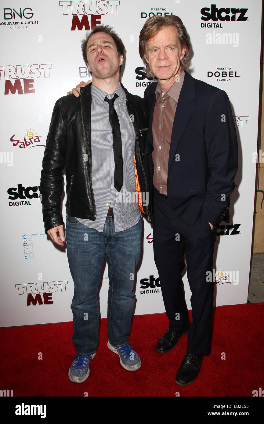 Trust Me - Los Angeles Premiere Featuring: Sam Rockwell,William H. Macy ...