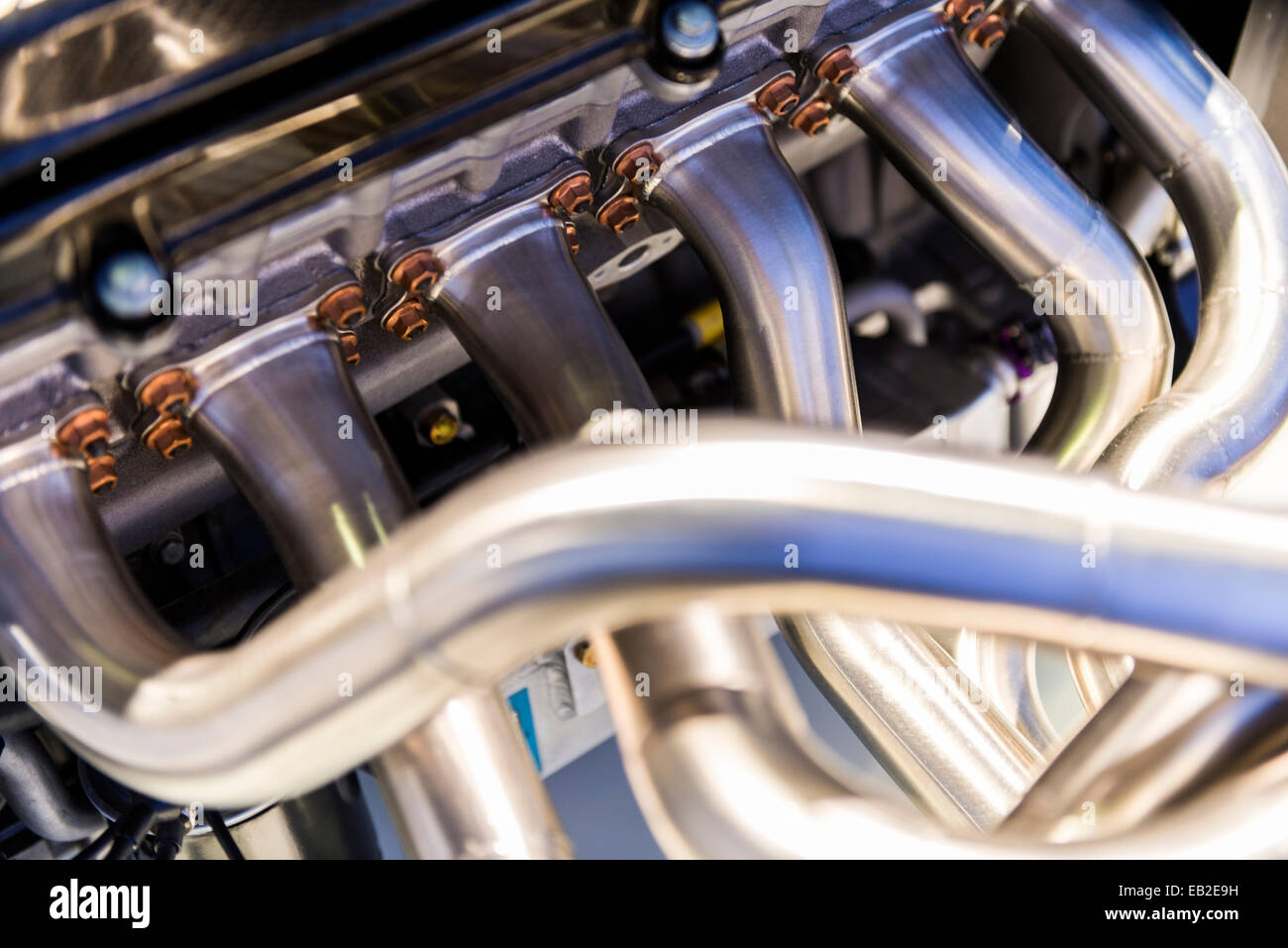 Classic BMW Engine Manifold Stock Photo - Alamy