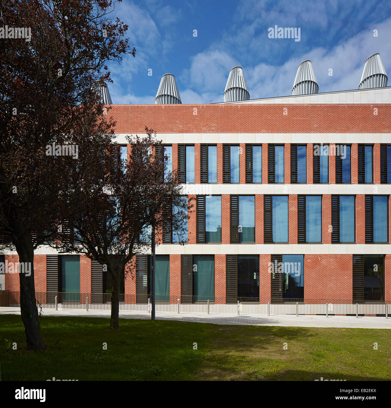 DLR Lexicon, new building in Dun Laoghaire, Ireland, 2015 Stock Photo ...
