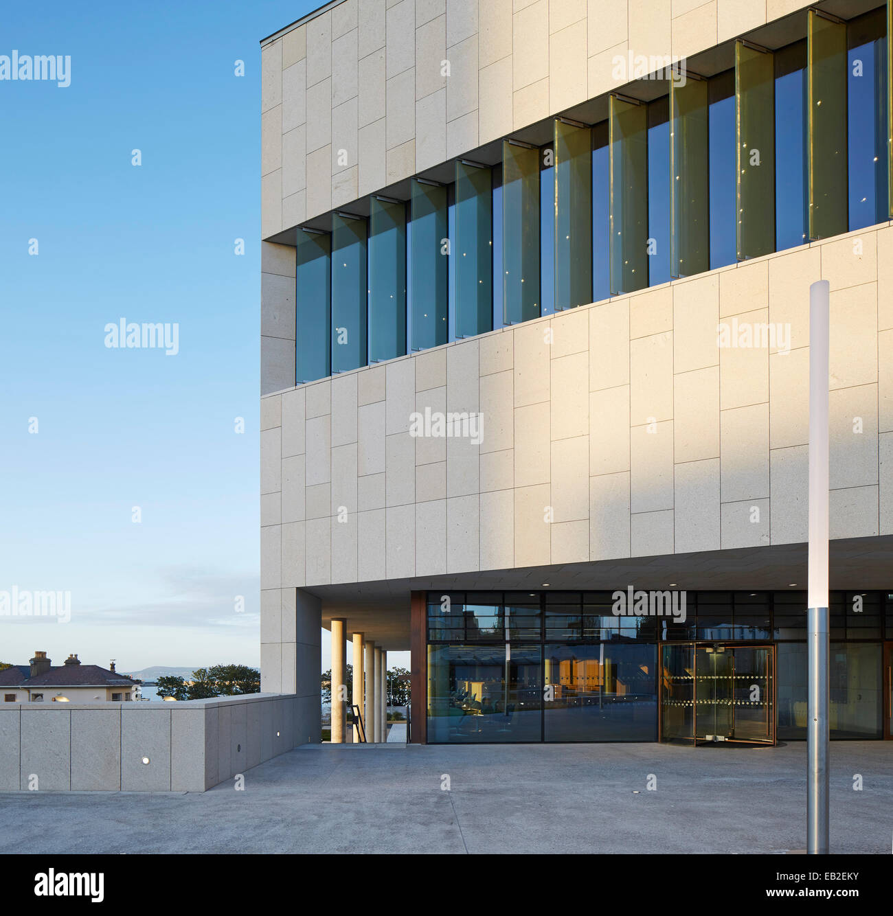Dun Laoghaire Library - DLR Lexicon, Dun Laoghaire, Ireland. Architect ...