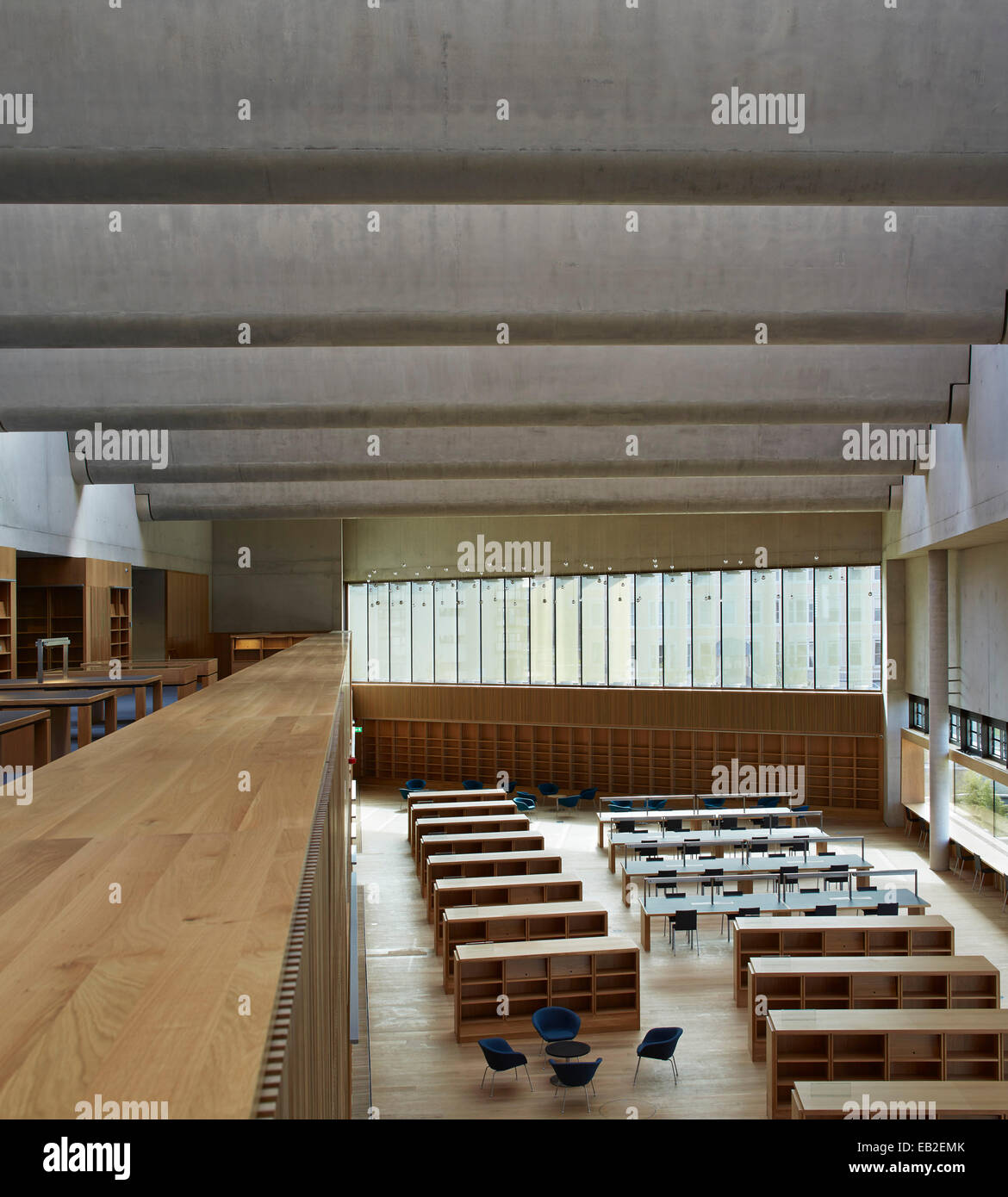 DLR Lexicon, new building in Dun Laoghaire, Ireland, 2015 Stock Photo ...