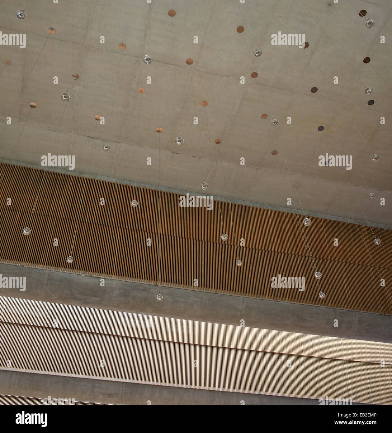 DLR Lexicon, new building in Dun Laoghaire, Ireland, 2015 Stock Photo ...