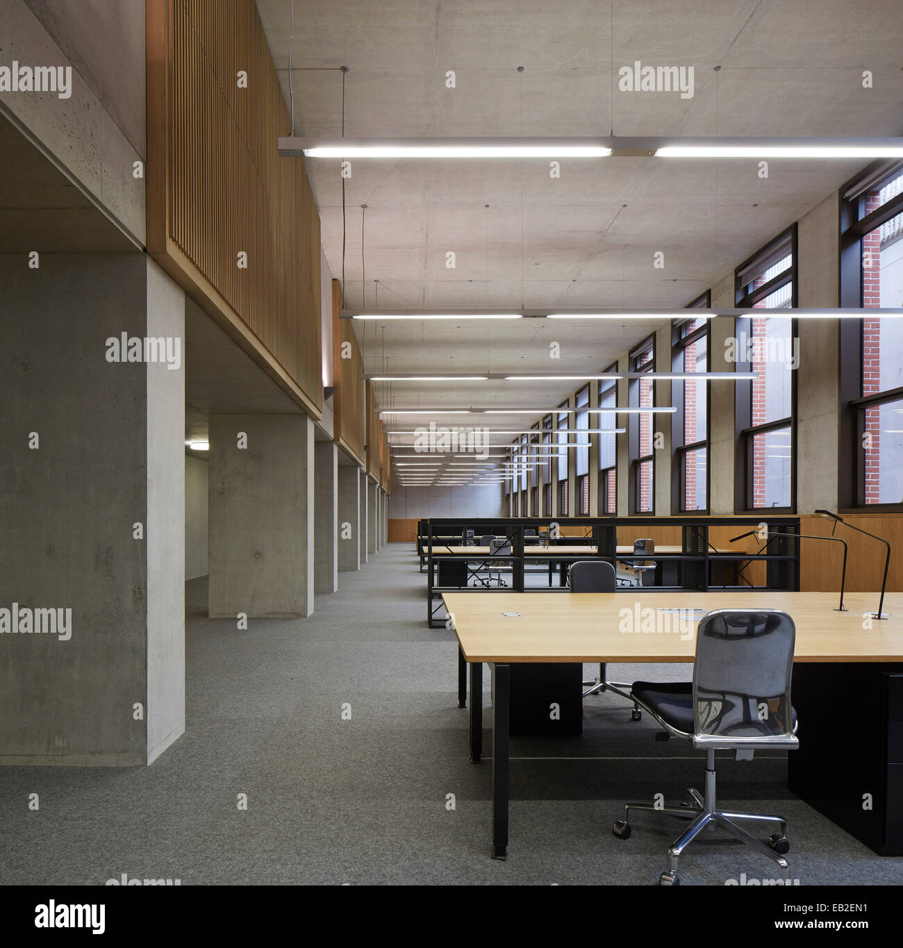 DLR Lexicon, new building in Dun Laoghaire, Ireland, 2015 Stock Photo ...